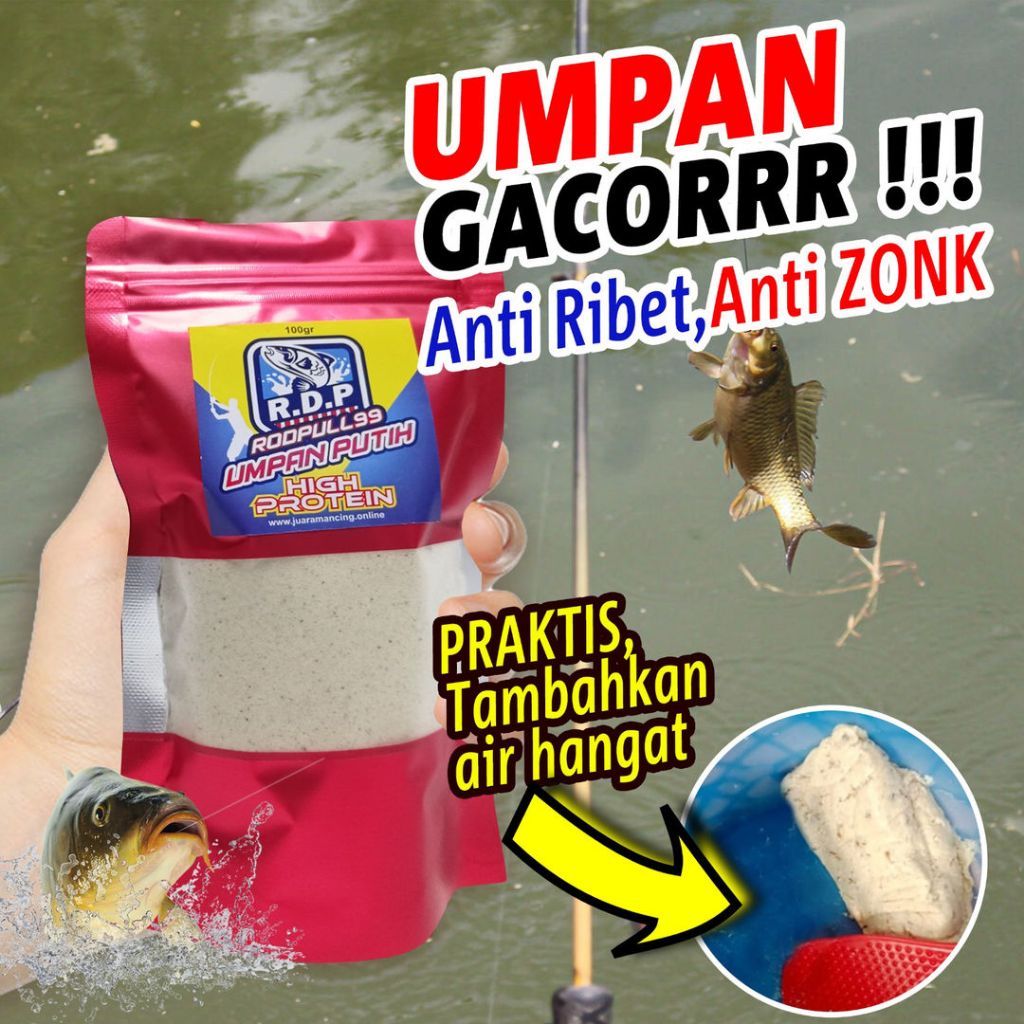 Jual Umpan Mancing premium RDP99 | Untuk Harian, Lomba & Galatama | Siap pakai untuk semua jenis ...