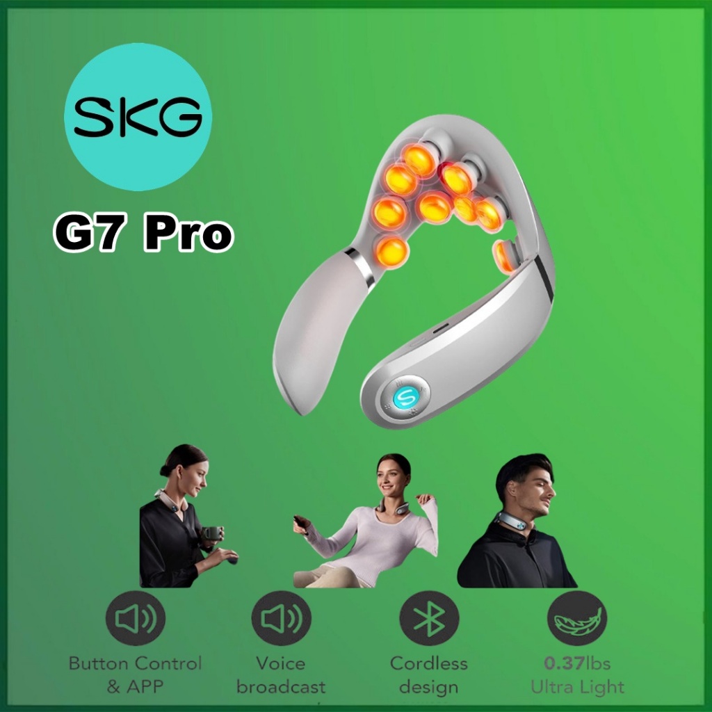Jual SKG G7 Pro Fold Neck Massager Alat Pijat Bahu Pundak Leher Elektrik G 7 Pro G7Pro | Shopee ...