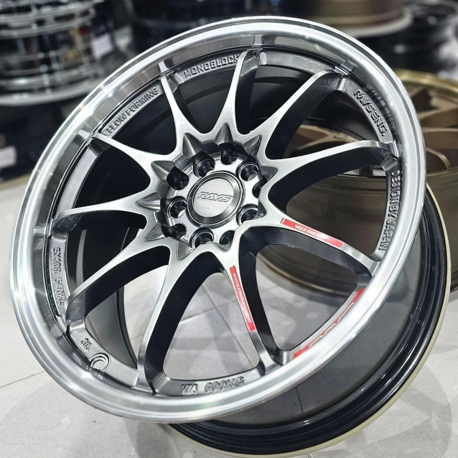 Jual velg racing 17 CE28 FLOW FORMING R17 Innova hrv crv civic terios ...