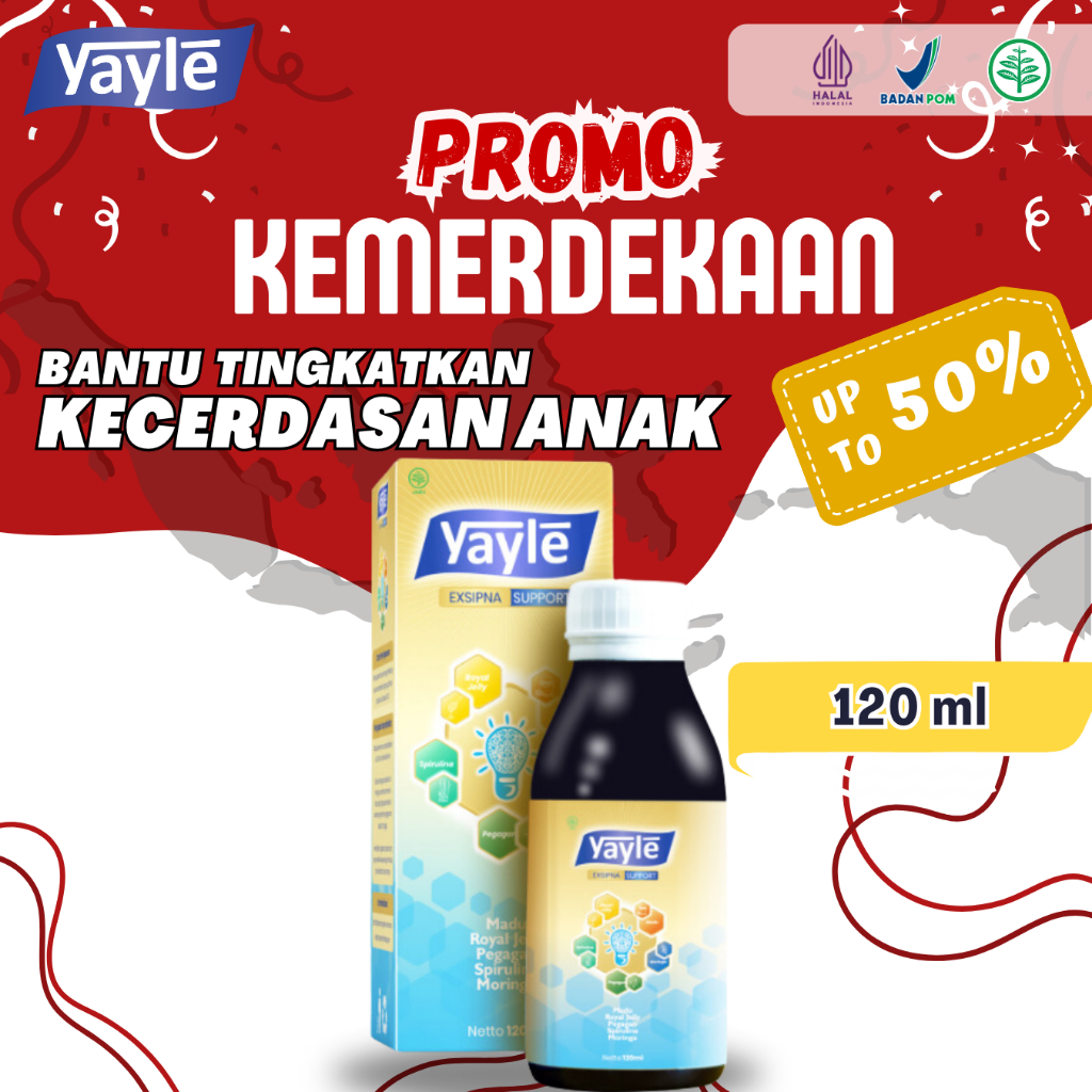 Jual Yayle Exsipna Support - Vitamin Untuk Membantu Kecerdasan dan ...