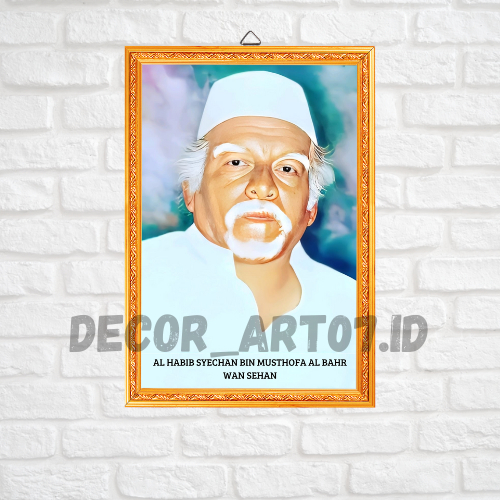 Jual AL HABIB SYECHAN BIN MUSTHOFA AL BAHR WAN SEHAN - FOTO BINGKAI ...