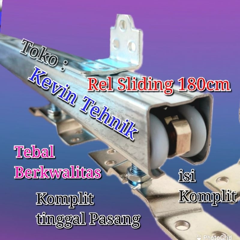 Jual Rel Sliding J3 180 cm, Rel Pintu Geser, Rel Pintu Sliding, Sliding ...