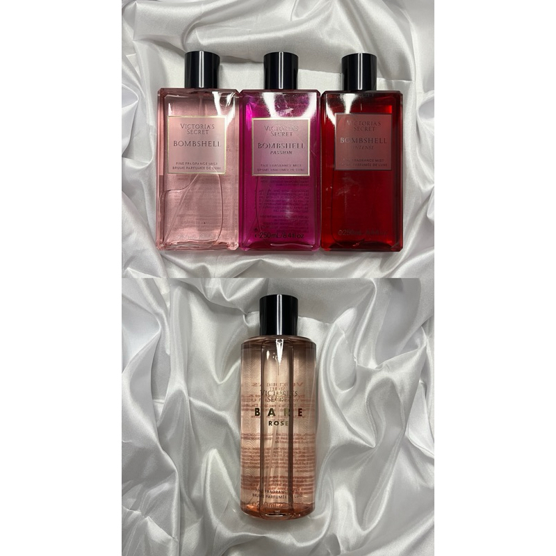 Jual Victoria Secret High End Body Mist 250 ml / bare / bare rose ...