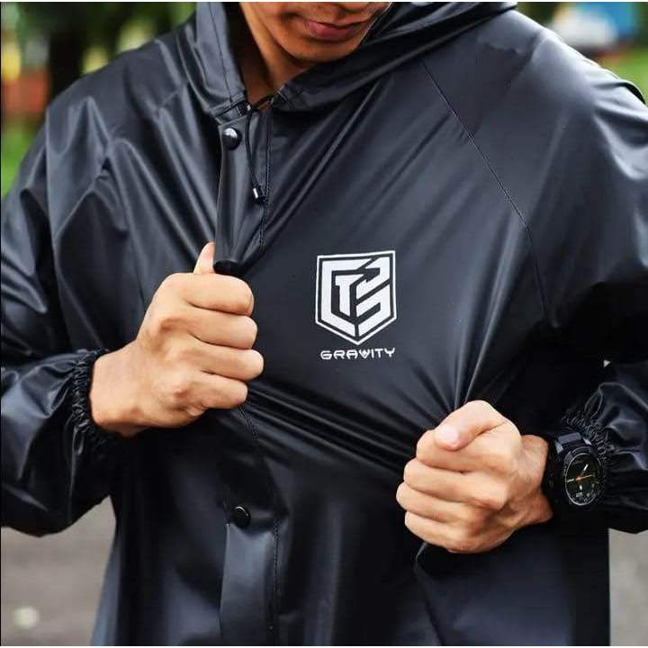 Jual Jas Hujan GRAVITY Mantel/Mantol Pria Wanita Setelan Baju dan Celana Dewasa Tebal Lentur ...