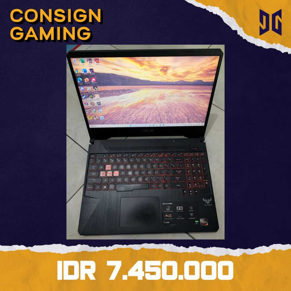 Jual ASUS TUF FX505DU ( CODE : LK104 ) | Shopee Indonesia