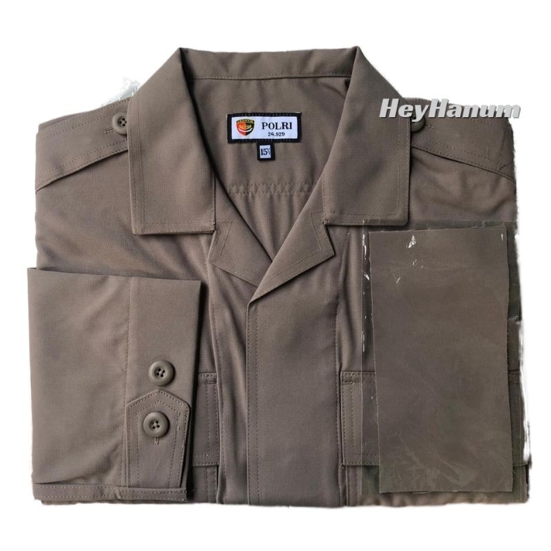Jual (BEST SELLER) Seragam PDL Jatah Polri 2024 (Hanya bajunya saja ...