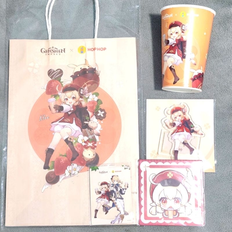 Jual Genshin Impact x HopHop Official Merchandise - Paper Bag / Paper ...
