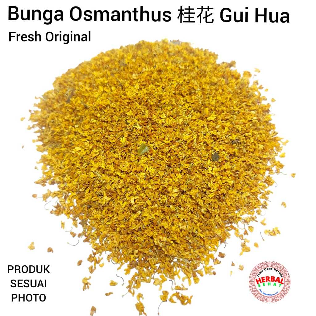 Jual Gui Hua 500g-1kg 桂花 Teh Bunga Osmanthus - Flower Tea Fresh ...