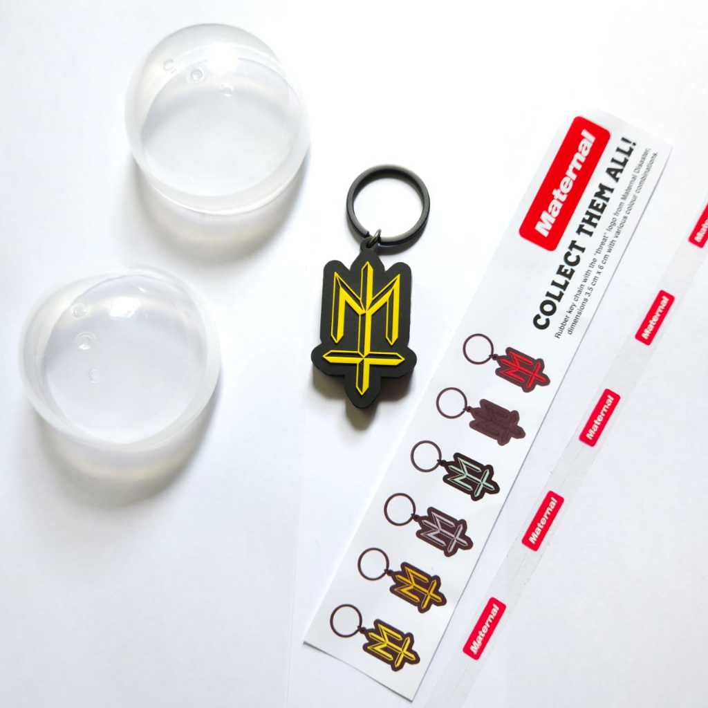 Jual RUBBAL YL MATERNAL DISASTER KEYCHAIN RUBBER GANTUNGAN KUNCI KARET ...