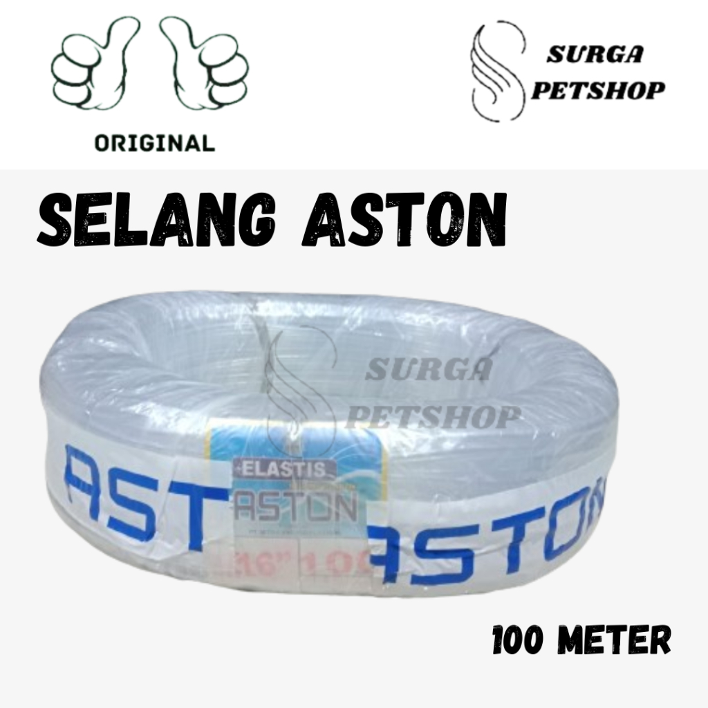 Jual Selang Saluran Aerator 100 m Meter 1 Roll Udara Elastis Airasi ...