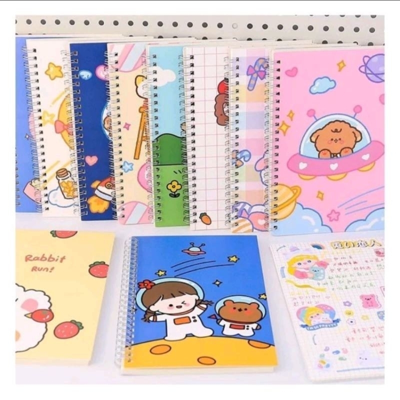 Jual Buku Catatan Notebook A5 isi 60Lembar - Buku Diary Estetik ...