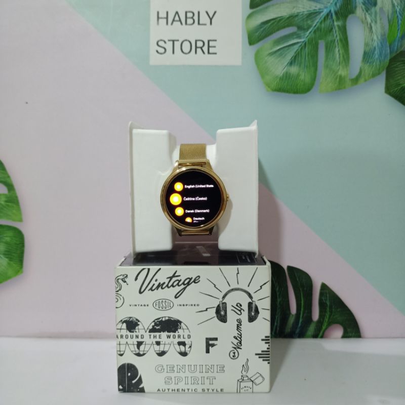 Jual SMARTWATCH FOSS*L GEN 5E SECOND FULLSET | Shopee Indonesia