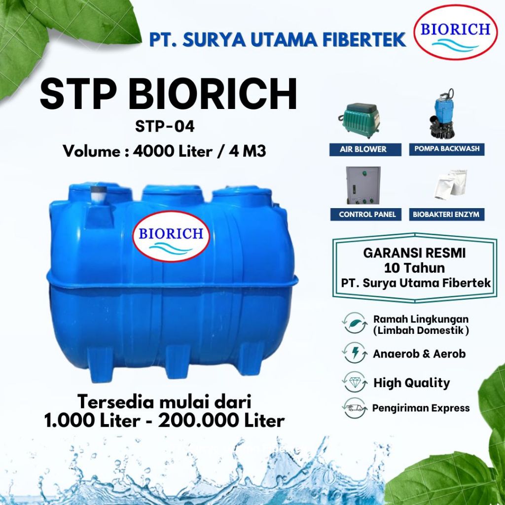 Jual STP Biotech, BIOTECH STP, STP Biofilter, IPAL Biotech, IPAL ...