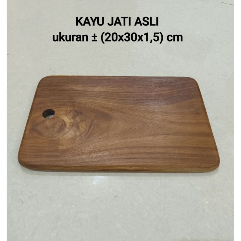 Jual Telenan kayu jati asli tanpa sambungan | Shopee Indonesia