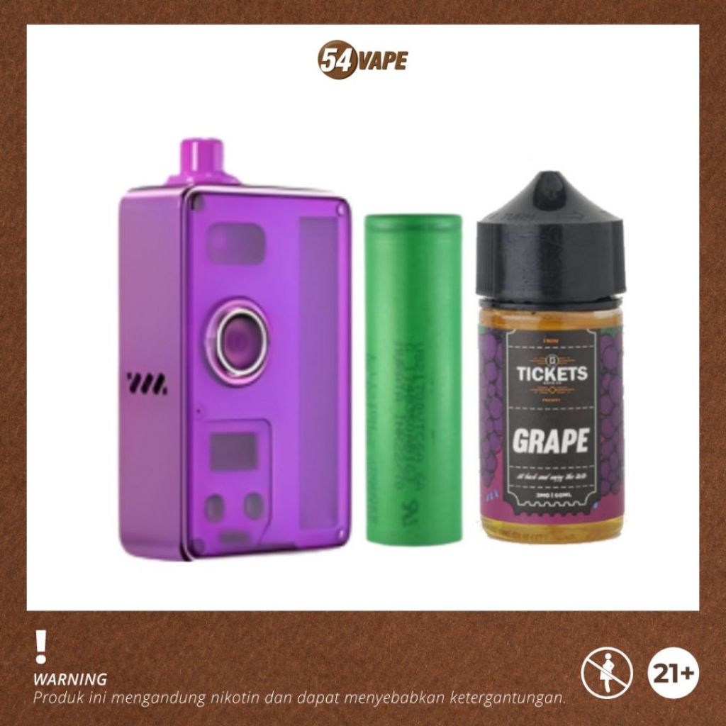 Jual Vandy Vape Pulse AIO PRO + Battery VTC 6A 18650 + Liquid Tickets ...