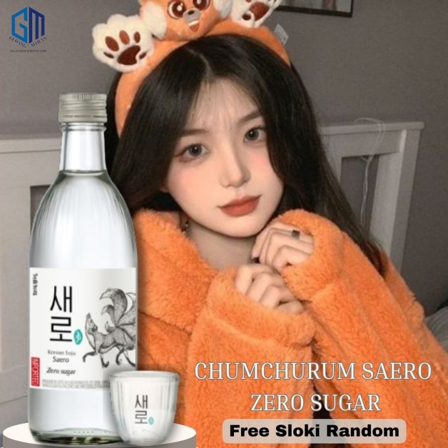 Jual CHUMCHURUM SAERO SOJU ZERO SUGAR 375 ml CHUM CHURUM LOW 360ml ...