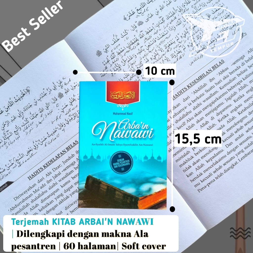 Jual TERJEMAH Arbain Nawawi | Terjemah Kitab Arbain Nawawi | Kitab Arbain Nawawi Makna Pesantren ...