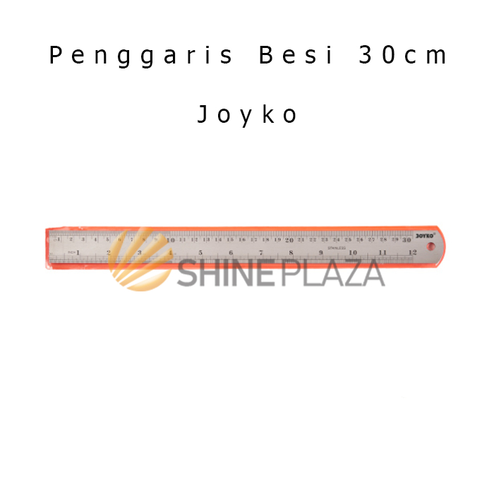 Jual Penggaris Besi Joyko 30cm - Stainless Steel Ruler Joyko RL-ST30 30 cm | Shopee Indonesia
