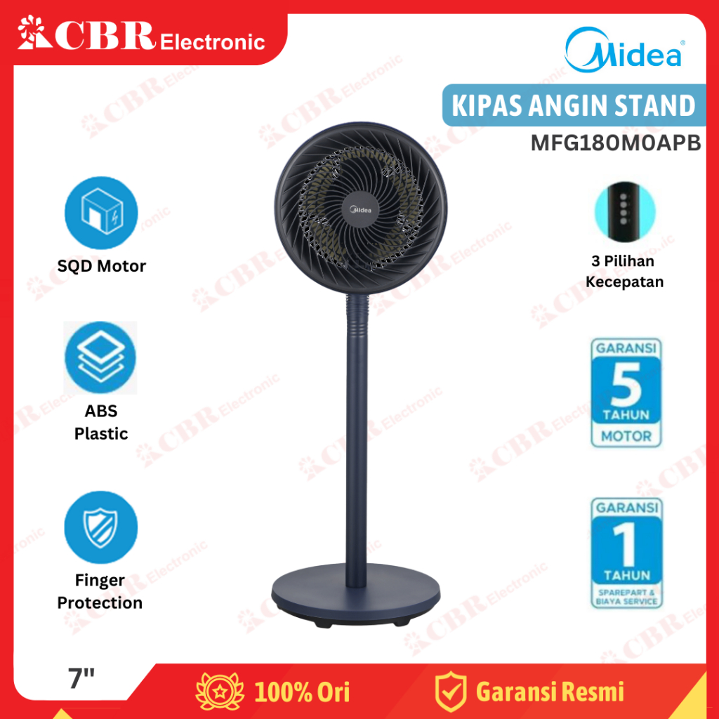 Jual Kipas Angin MIDEA / MFG180M0APB (Stand) | Shopee Indonesia