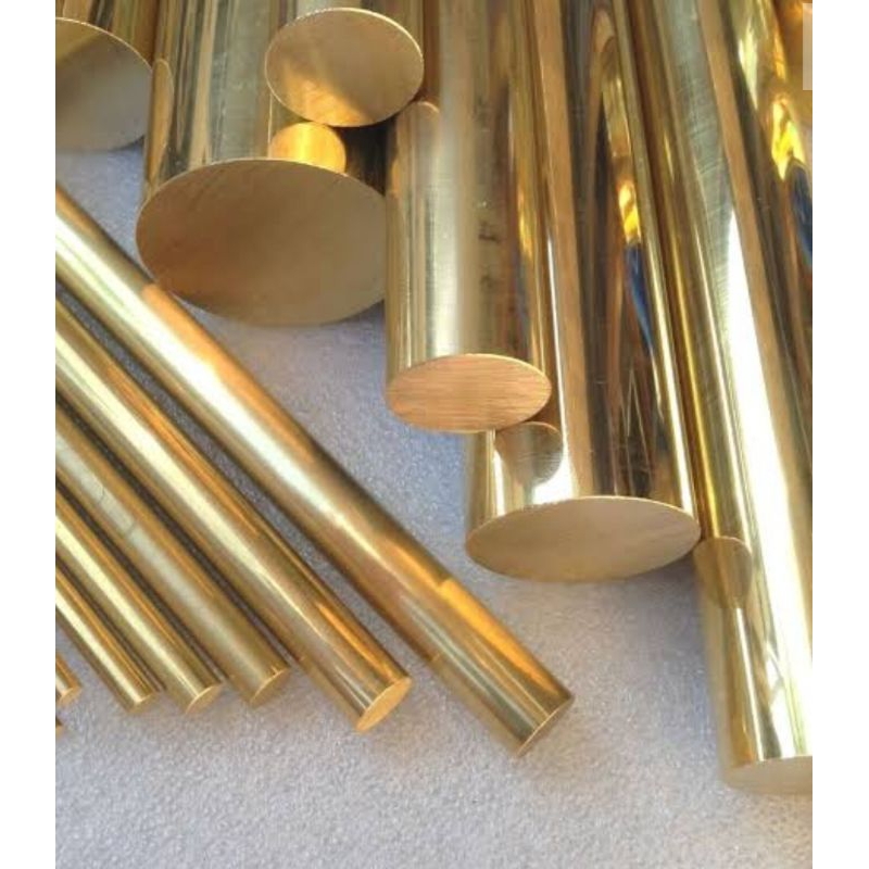 Jual AS KUNINGAN OD 1 INCHI X PANJANG 100CM (1000MM) ROUND BAR STELL ...