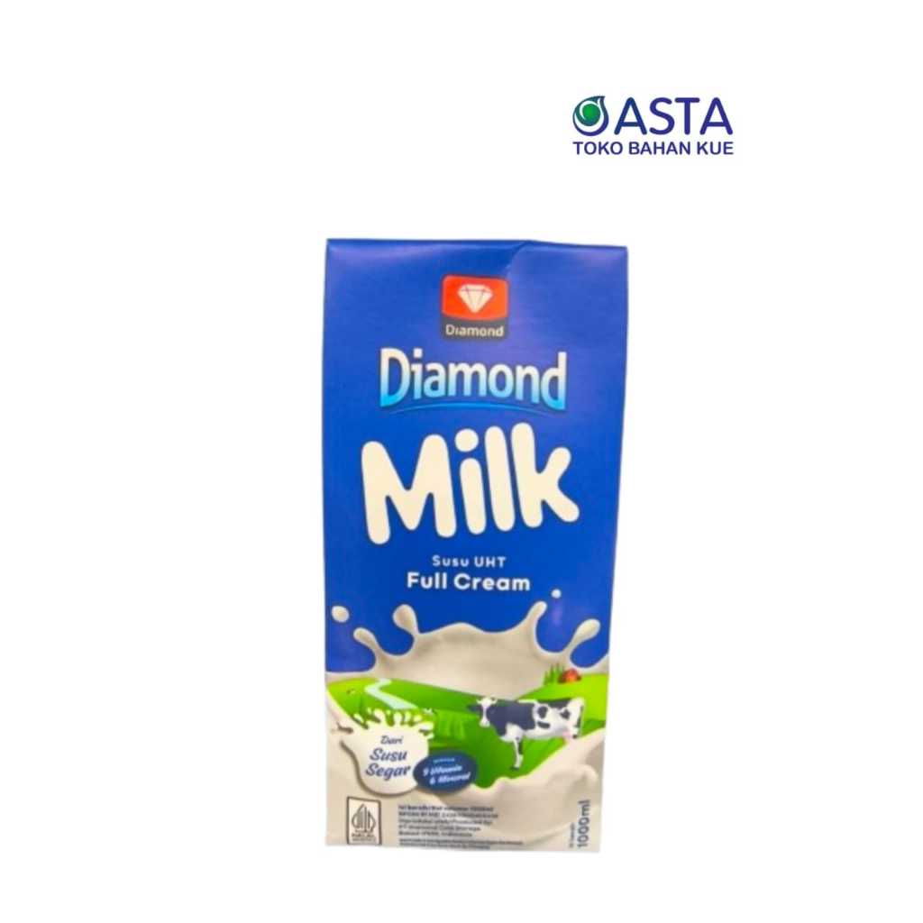 Jual Diamond Milk UHT Full Cream 1 L/1000ml | Shopee Indonesia