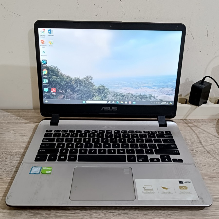 Jual Asus vivobook 14 x407uf i5-8250u VGA MX130 RAM 8/1tb hdd W10 Second | Shopee Indonesia