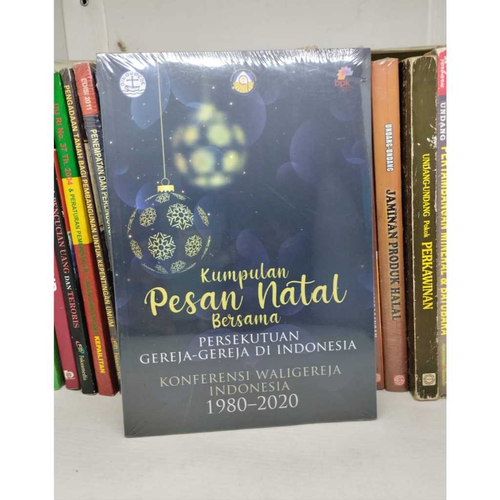 Jual KUMPULAN PESAN NATAL BERSAMA PERSEKUTUAN GEREJA-GEREJA DI ...