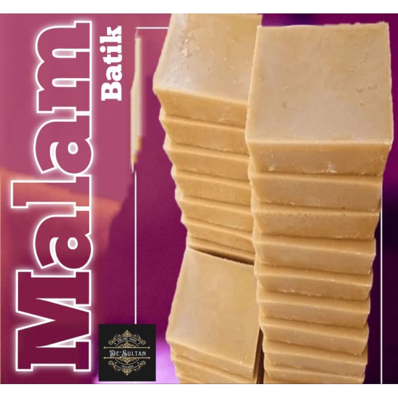 Jual Malam Lilin Batik Tulis Cokelat Cap Kualitas Terbaik - 1 kg ...