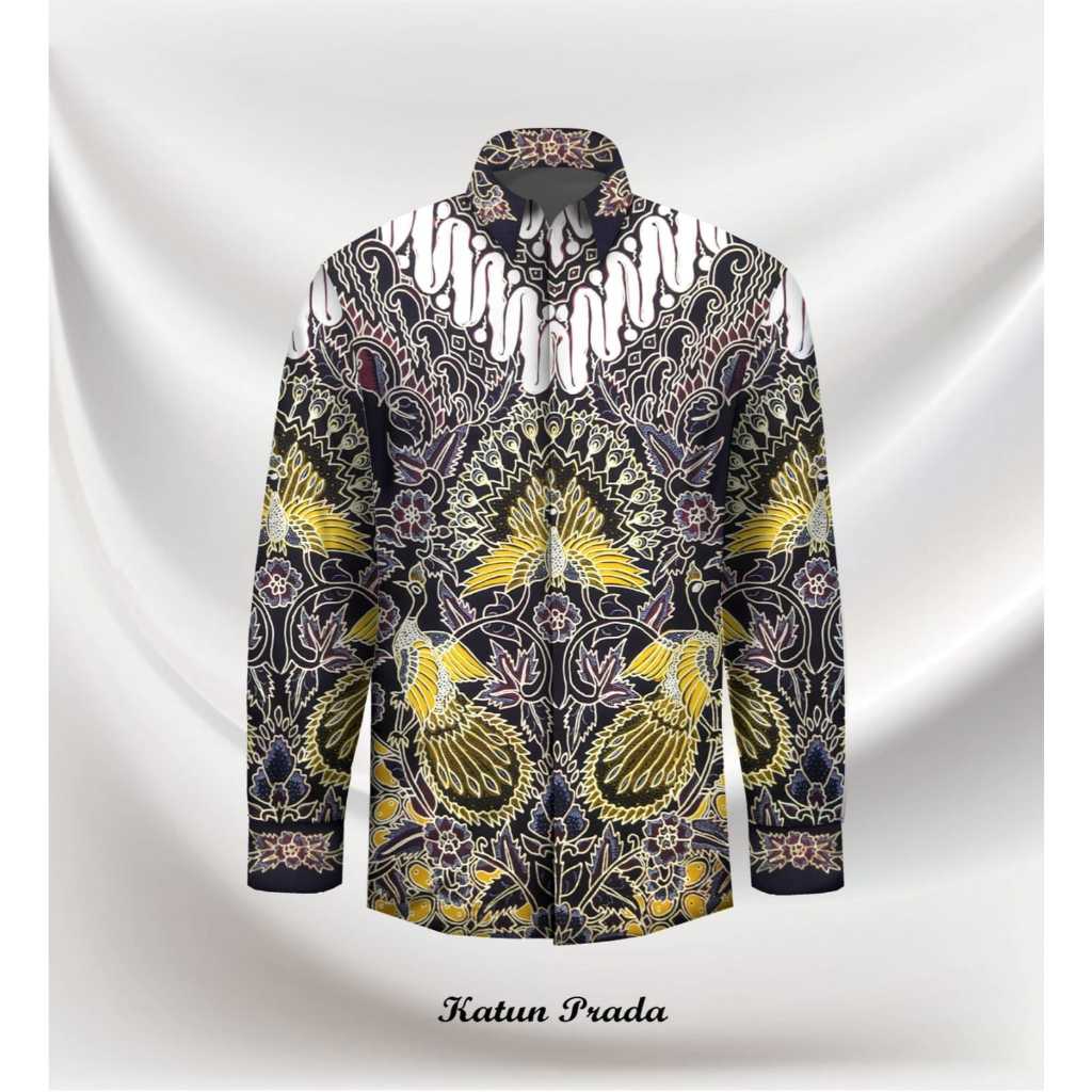 Jual kain batik katun tulis prada 025 motif macan motif batik ...