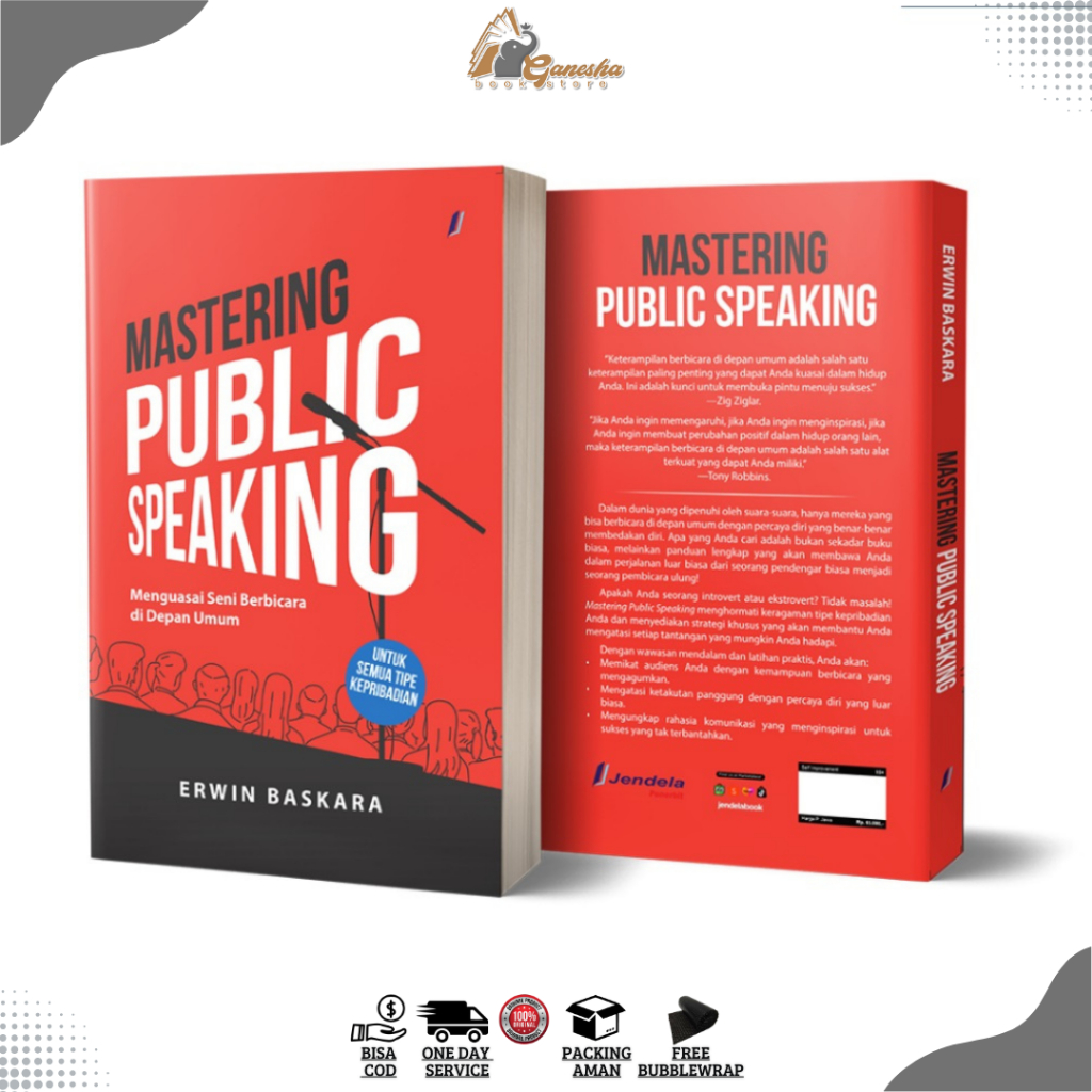 Jual Buku Mastering Public Speaking by Erwin Baskara | Shopee Indonesia