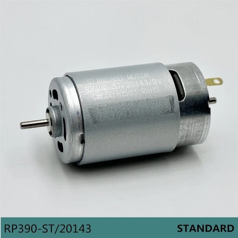 Jual Dinamo DC Motor RS390 RS 390 DC 6V - 24V Mid RPM Speed High Torque ...