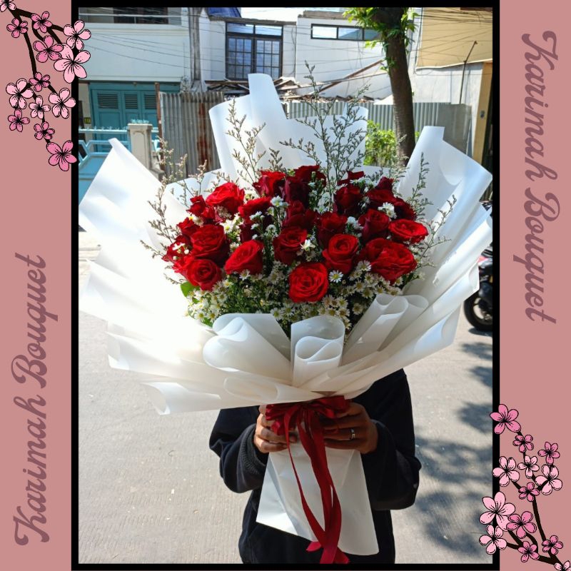 Jual LANGSUNG JADI! Buket Bunga Wisuda Sidang Sempro hari Ibu ...