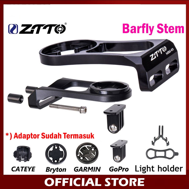 Jual ZTTO MBJ-03 Mount Lampu Barfly Stem Untuk Holder Speedometer merk ...