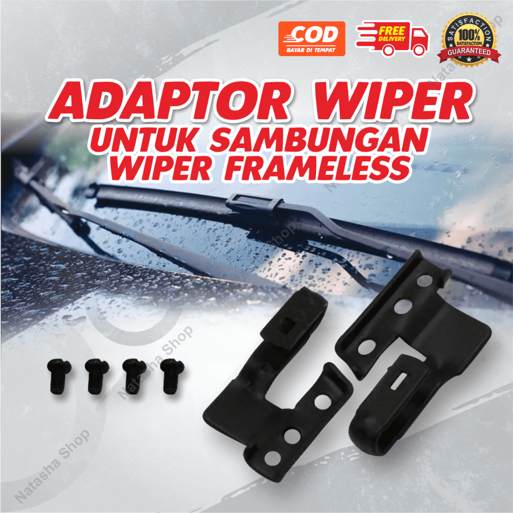 Jual Adaptor Sambungan Wiper Gagang Lurus | Adapter Wiper Pengait Lurus ...