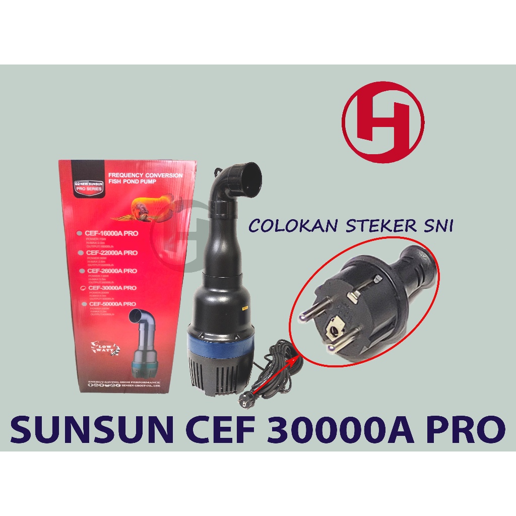 Jual CEF 30000A WATER PUMP ORIGINAL NEW SUNSUN POMPA CELUP KOLAM IKAN KOI | Shopee Indonesia