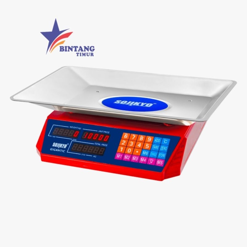 Jual Timbangan digital sojikyo 60kg Type Gigantic Acsg60 | Shopee Indonesia