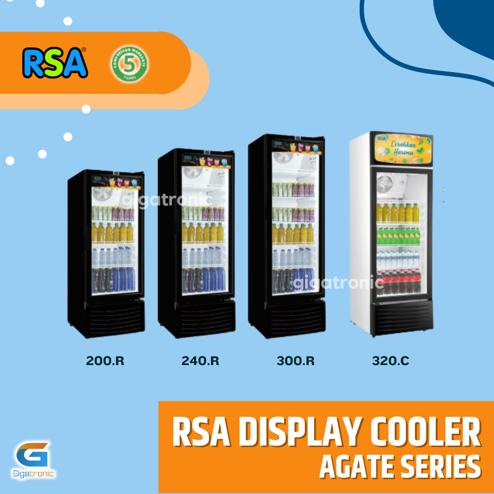 Jual RSA Display Cooler AGATE Series / AGATE200R / AGATE240R ...
