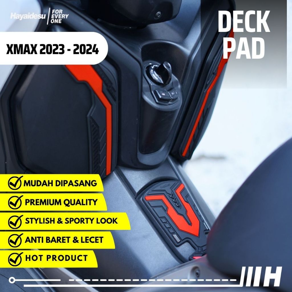 Jual Yamaha XMAX Connected 2023-2024 Pelindung Body Motor DECK PAD ...