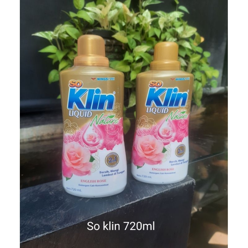 Jual So Klin Liquid Botol 720ml | Shopee Indonesia