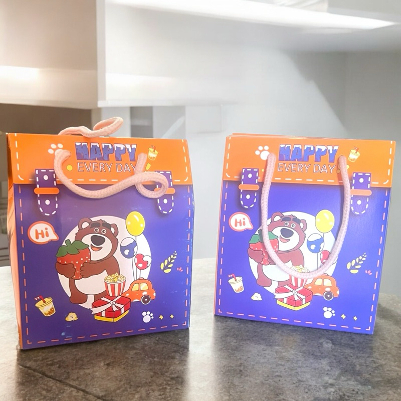 Jual PAPERBAG LOTSO LUCU / KOTAK BINGKISAN ULTAH LOTSO / KOTAK SOUVENIR ...