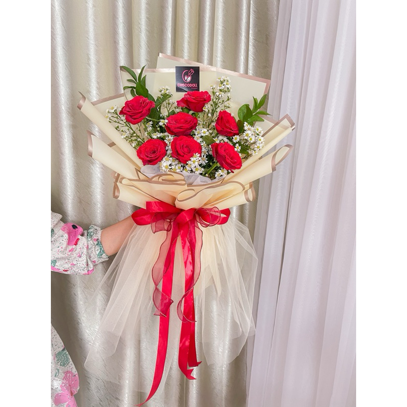 Jual Buket bunga fresh/buket bunga segar/buket bunga wisuda/ buket ...