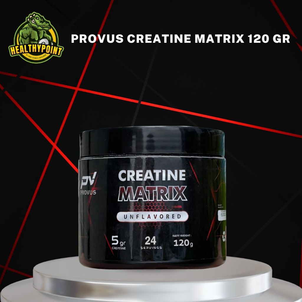 Jual Provus Creatine Matrix 120 Gram 24 Serving 200 Mesh Creatine ...