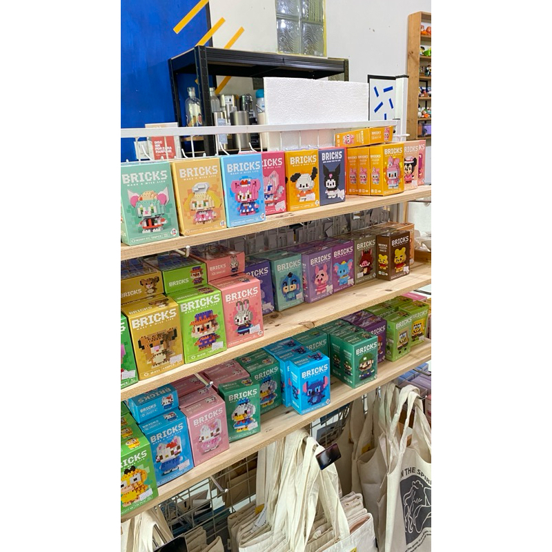 Jual LEGO BRICK LUCU Bricks Toys Model Kartun Building Blok Nano 3D ...