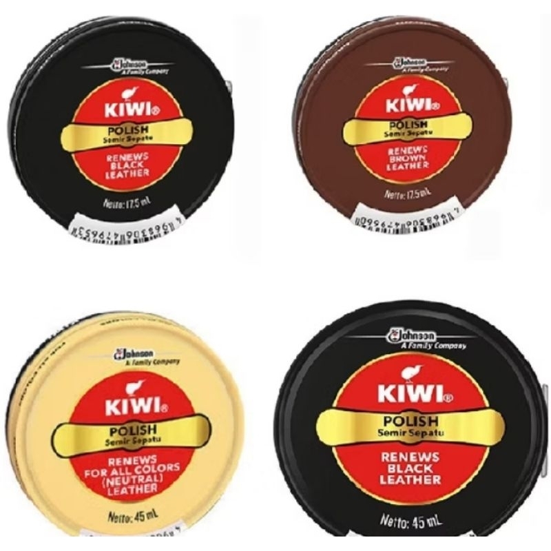 Jual Kiwi Polish Semir Sepatu 17,5ml 45ml | Shopee Indonesia
