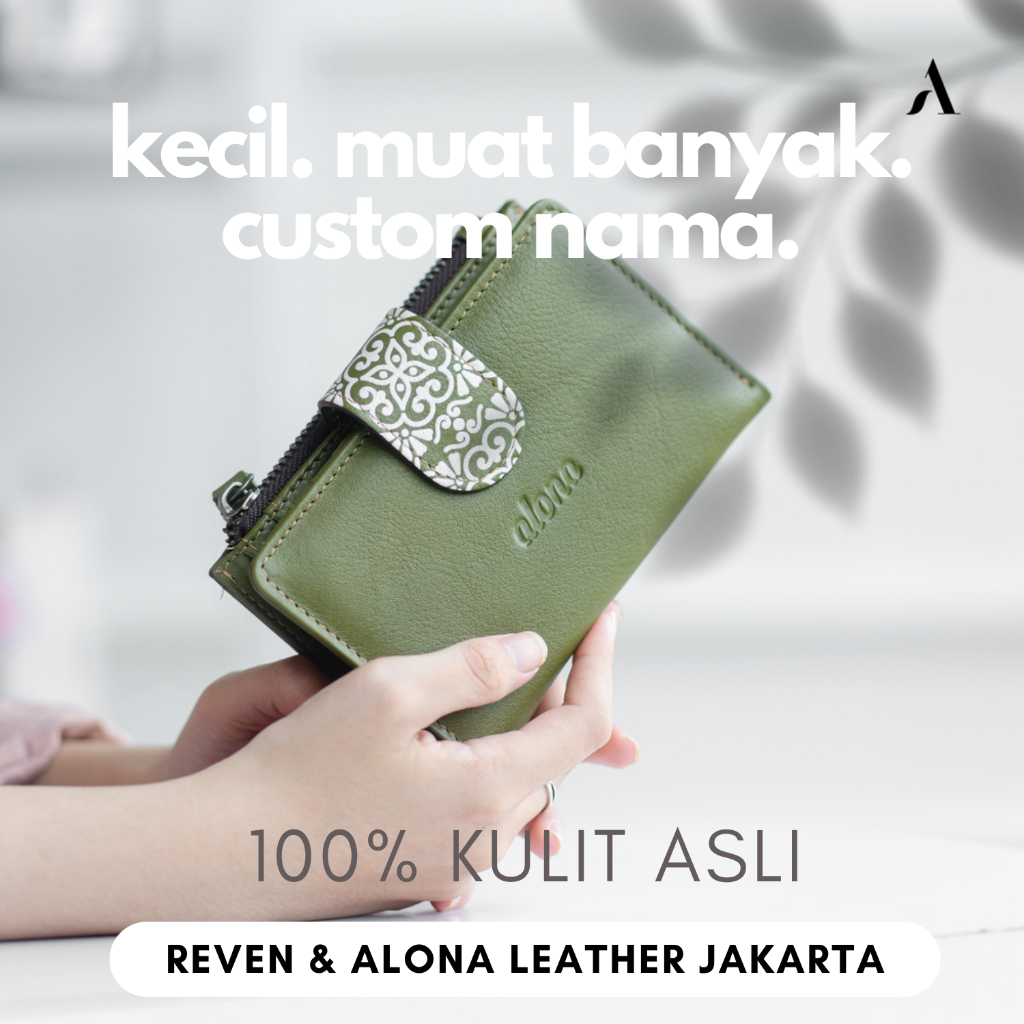 Jual Alona Leather Jakarta - Sekar Wallet Dompet Kulit Wanita Dompet ...