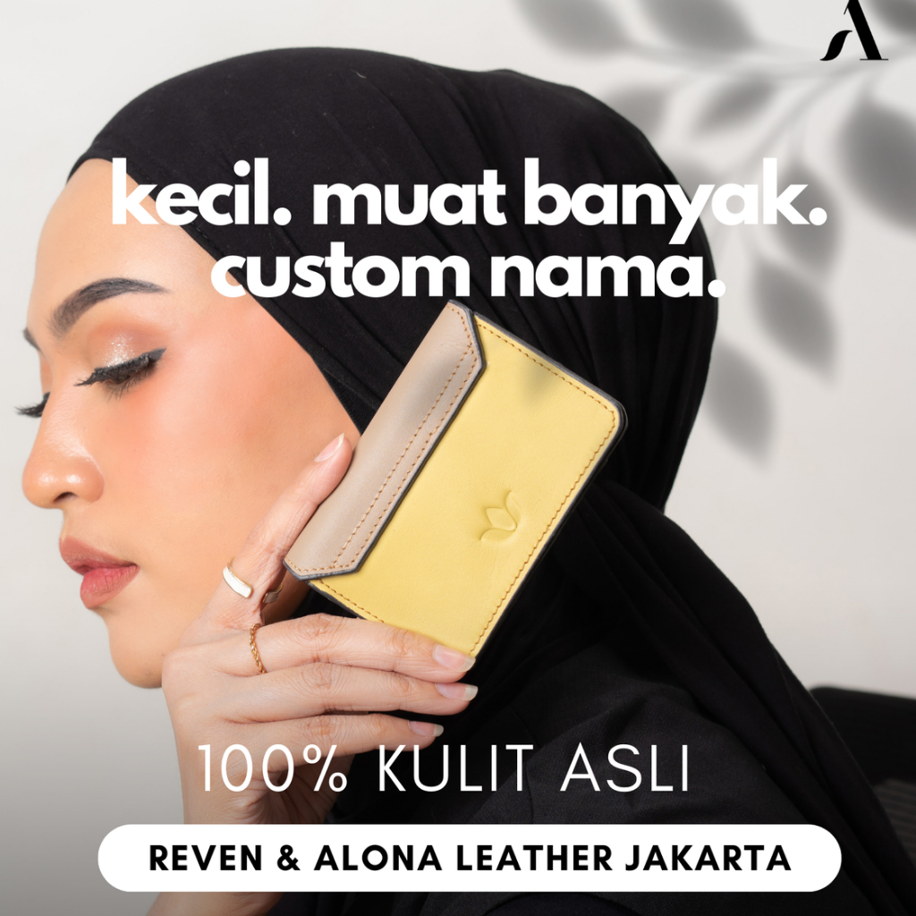 Jual Alona Leather Jakarta - Zalina Wallet Card Holder Dompet Kulit ...