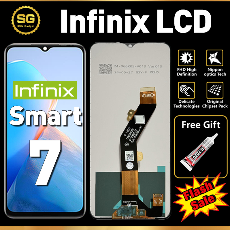 Jual LCD Infinix Smart 7 Original Touchscreen hp Infinix Smart 7 ...