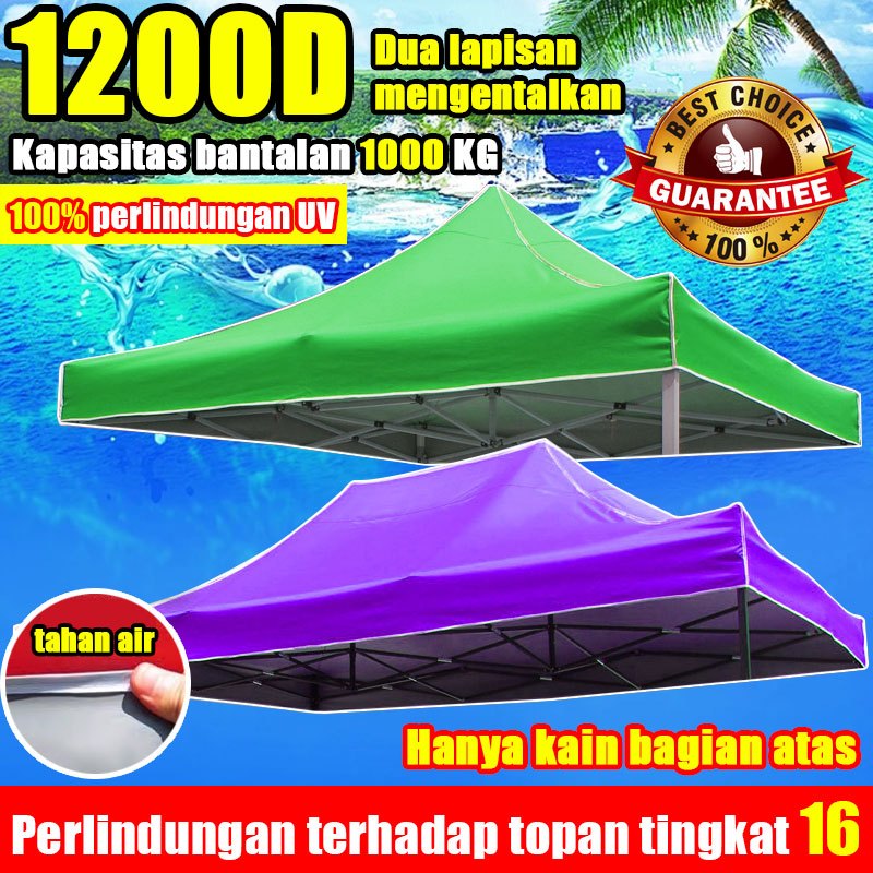 Jual 【Kapasitas bantalan1000KG】Terpal Tenda Atap Tenda Lipat Atap tenda ...