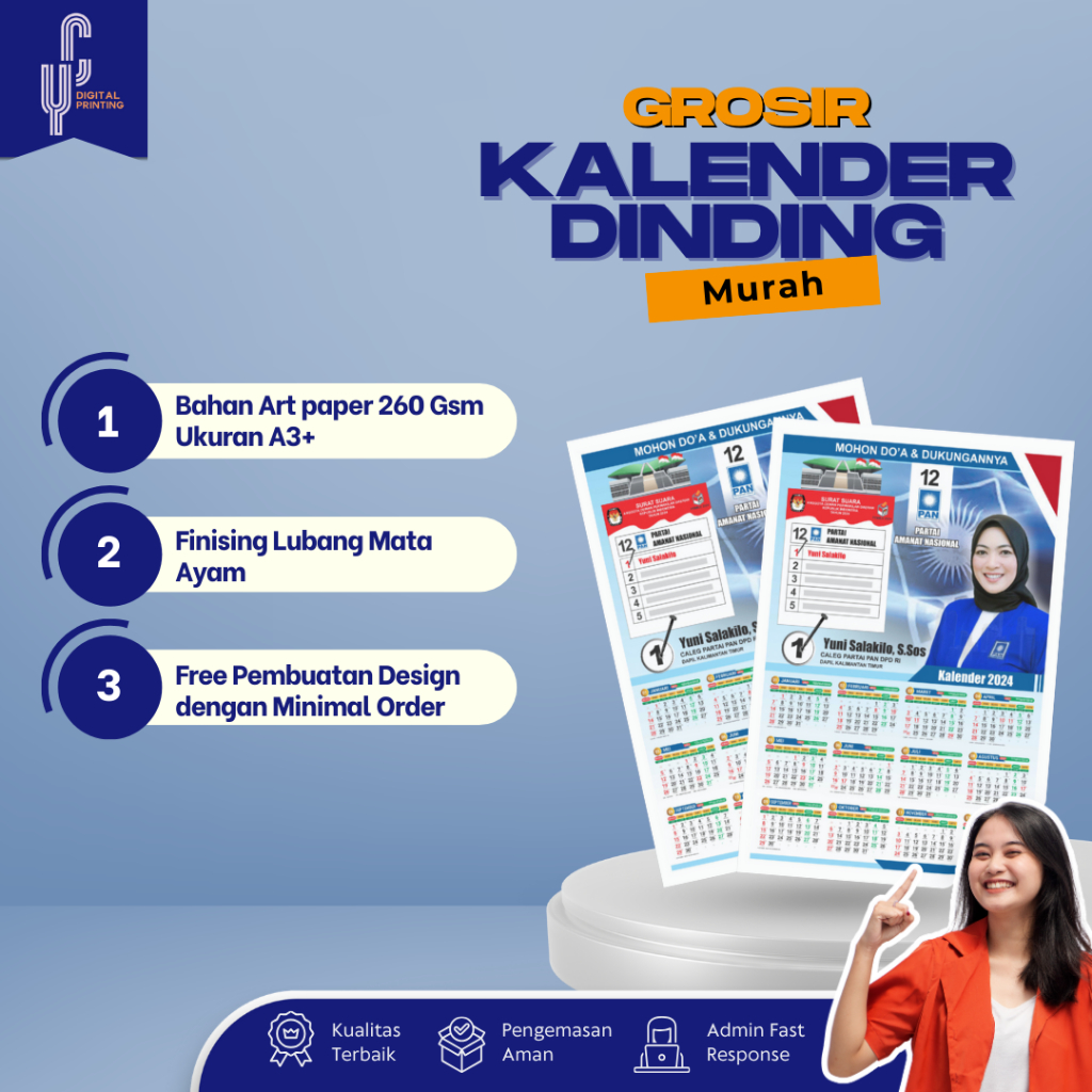 Jual Kalender Dinding | Kalender Custom | Kalender Partai | Kalender ...
