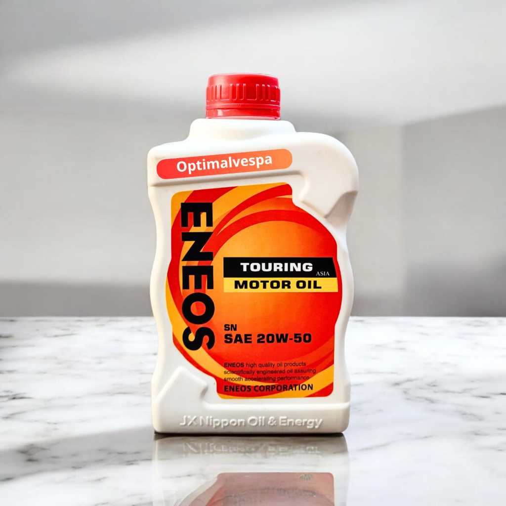 Jual OLI MESIN & MOBIL VESPA KHUSUS TOURING ENEOS 20W50 1 LITER | Shopee Indonesia
